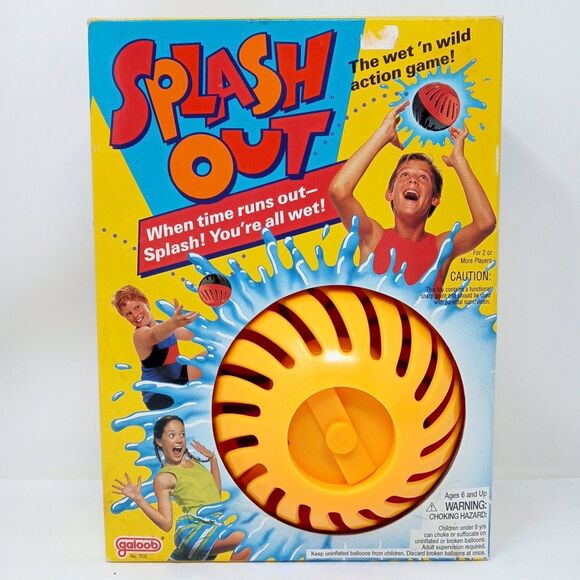 Galoob | Toys | Read Vintage Splash Out Water Balloon Game By Galoob ...